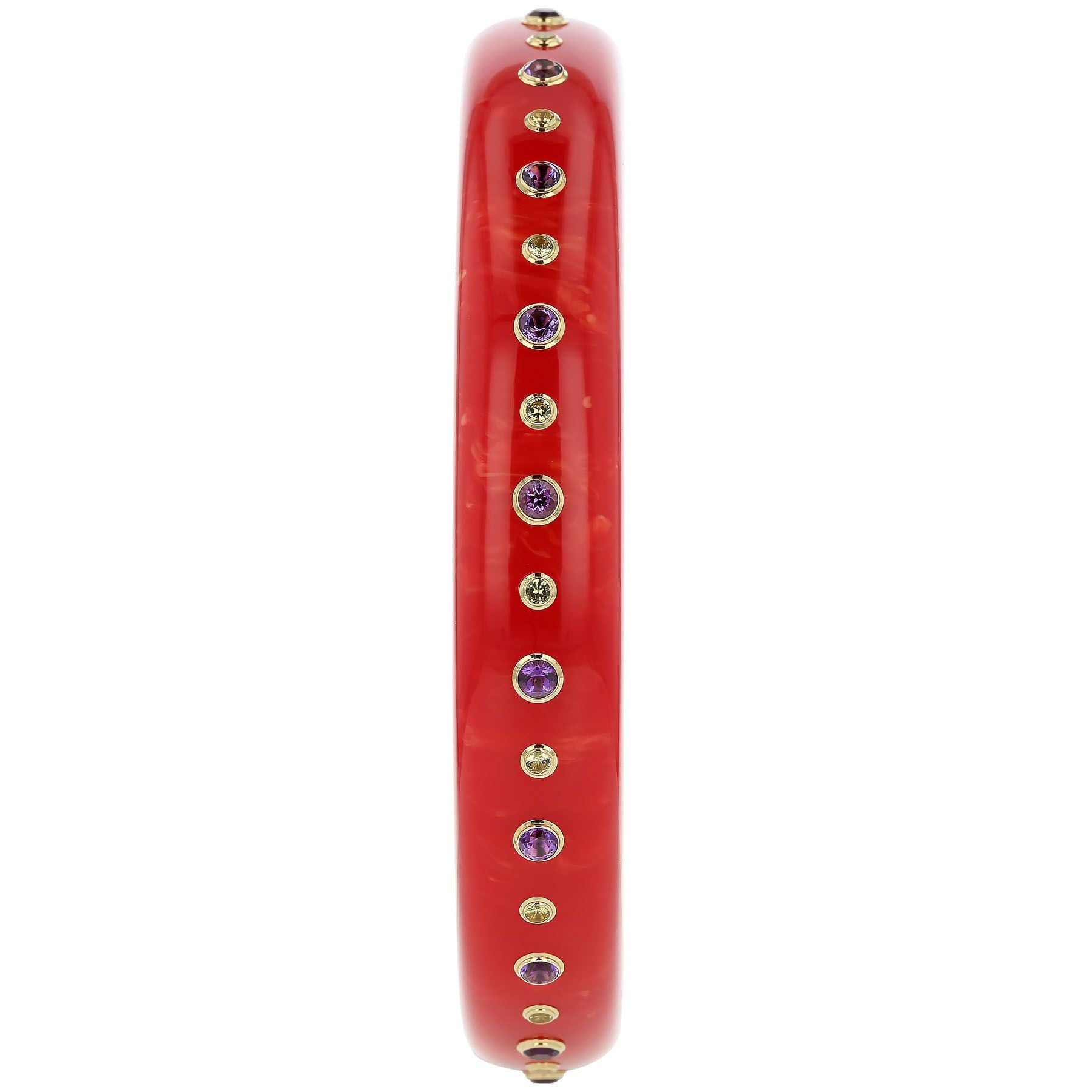 Red Bakelite Bangle